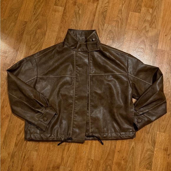 Cable & Gauge | Jackets & Coats | Cable Gauge Brown Bomber Jacket ...
